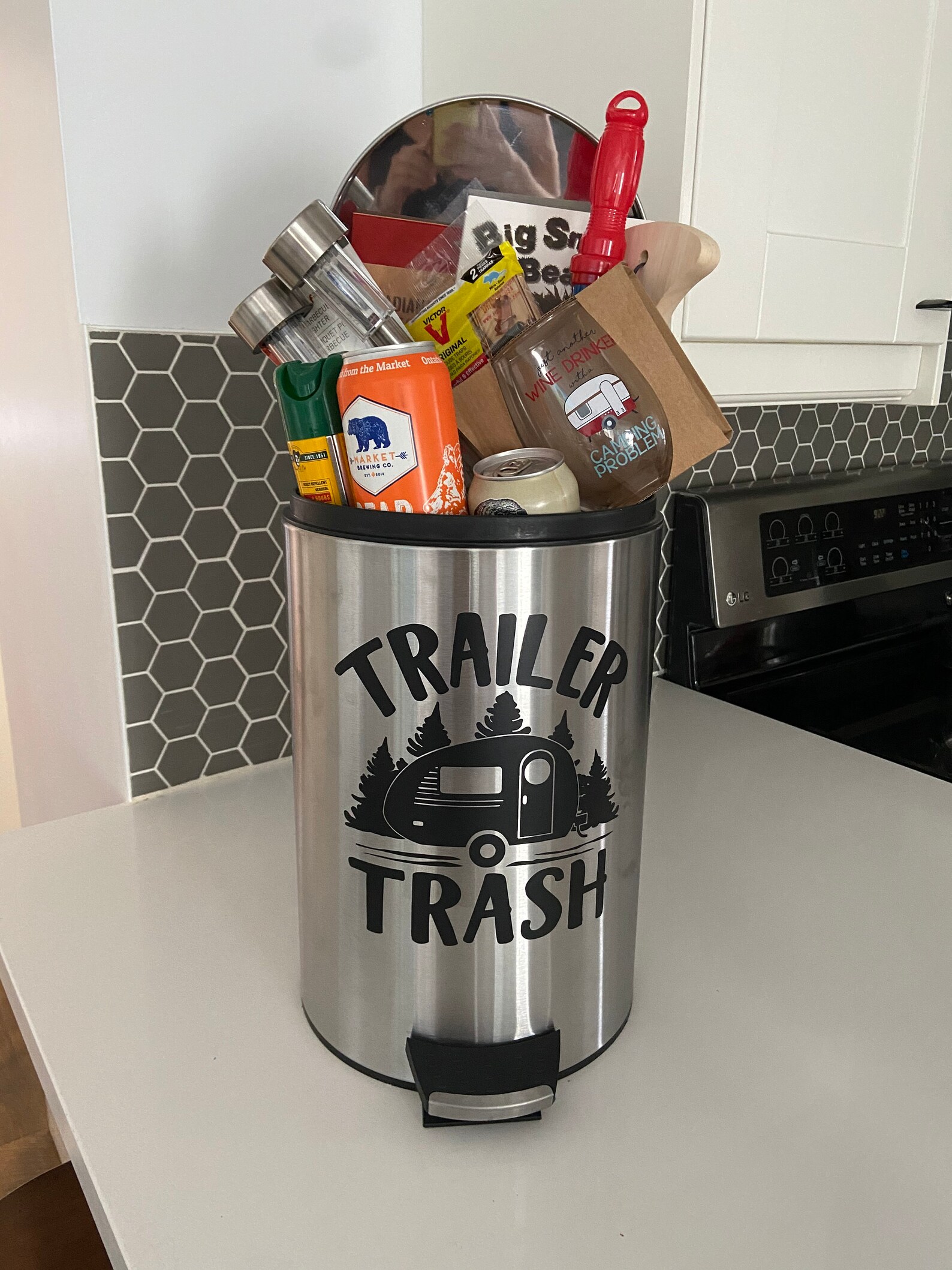 Trailer Trash Sticker - Etsy Canada