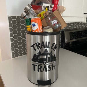 Trailer Trash Sticker - Etsy Canada