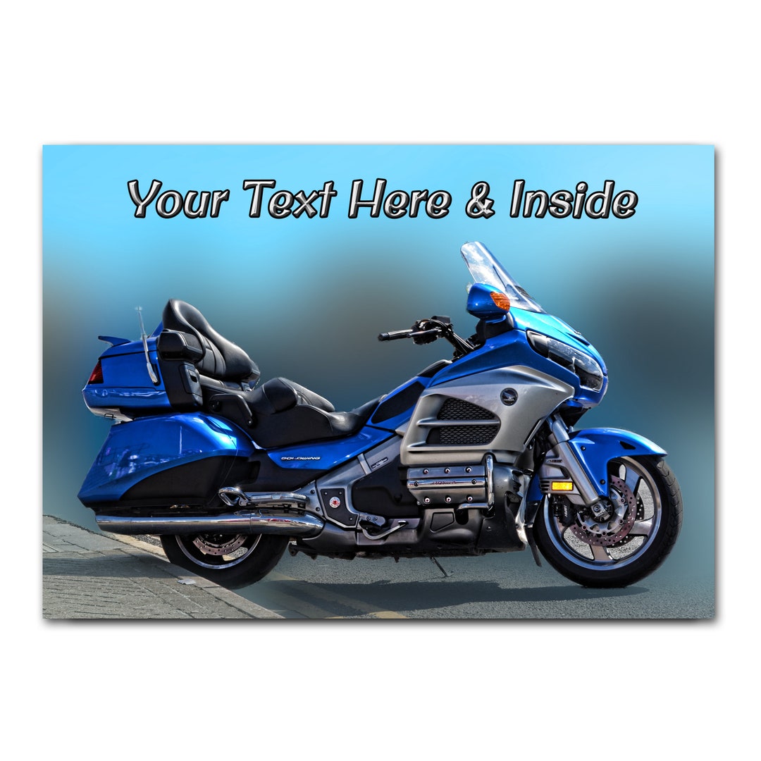 Honda Goldwing Motorcycle Birthday, Fathers Day, Retirement or Any ...
