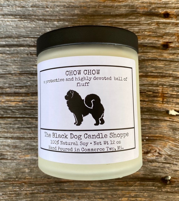 Chow Chow Dog Breed Candle Chow Chow Gift Gift for Chow - Etsy