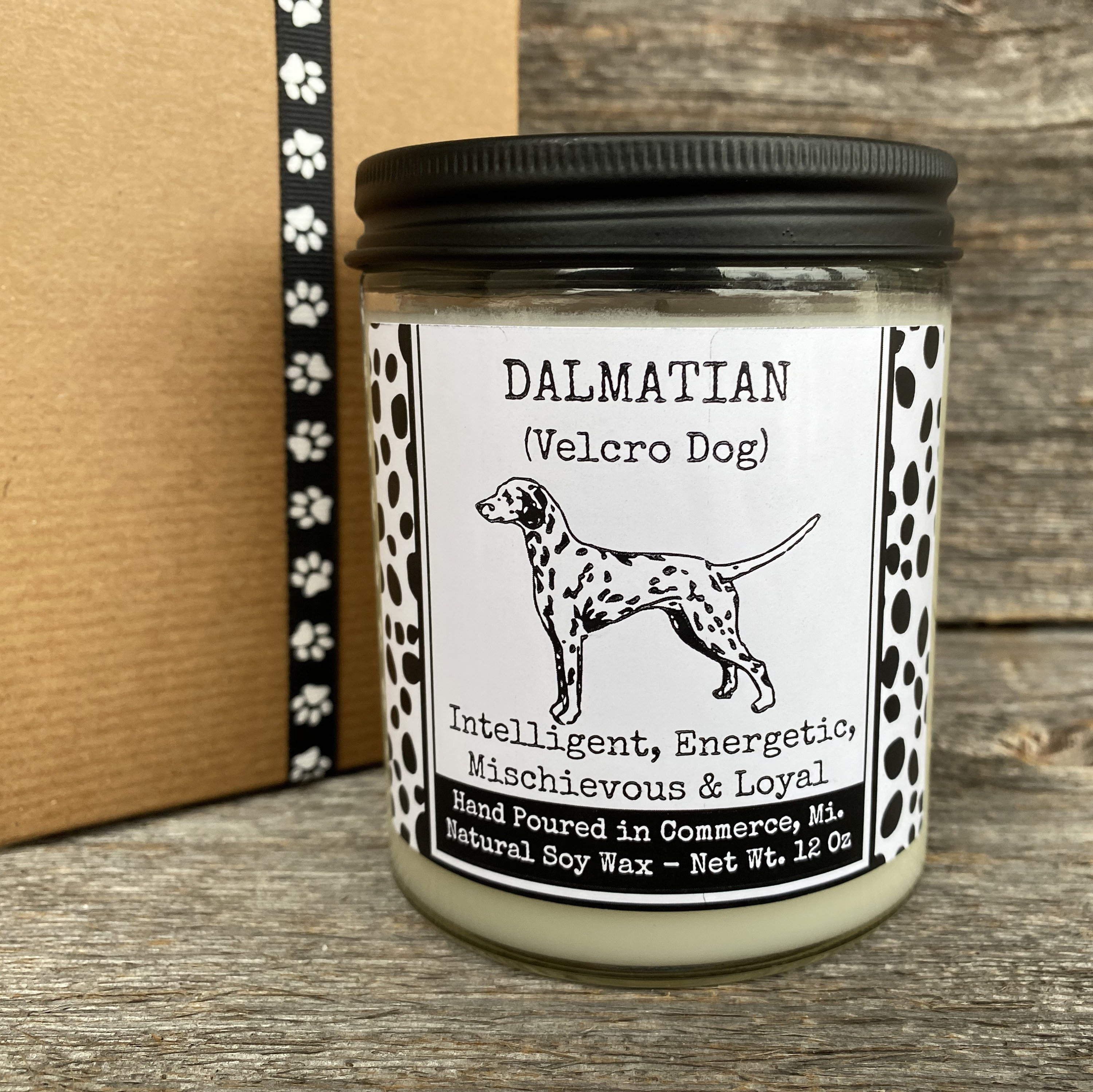 Dalmatian Dog Themed Candle Candle for Dalmatian Lovers | Etsy