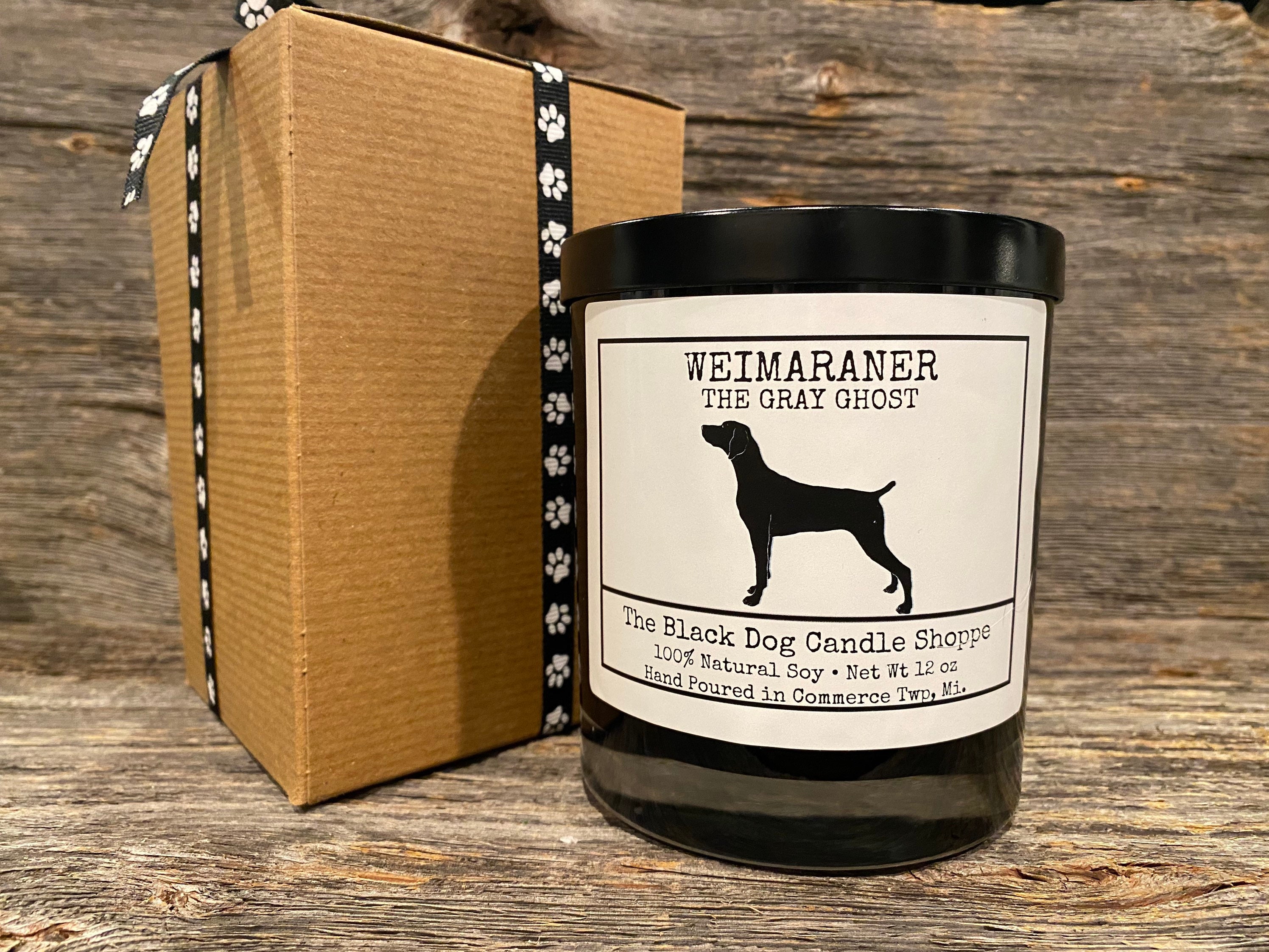Weimaraner Candle Dog Themed Candle Dog Breed Candle Soy - Etsy