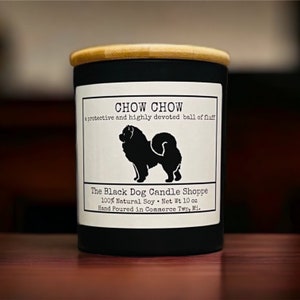 Chow Chow Dog Breed Candle, Chow Chow Gift, Gift for Chow Lover - Etsy
