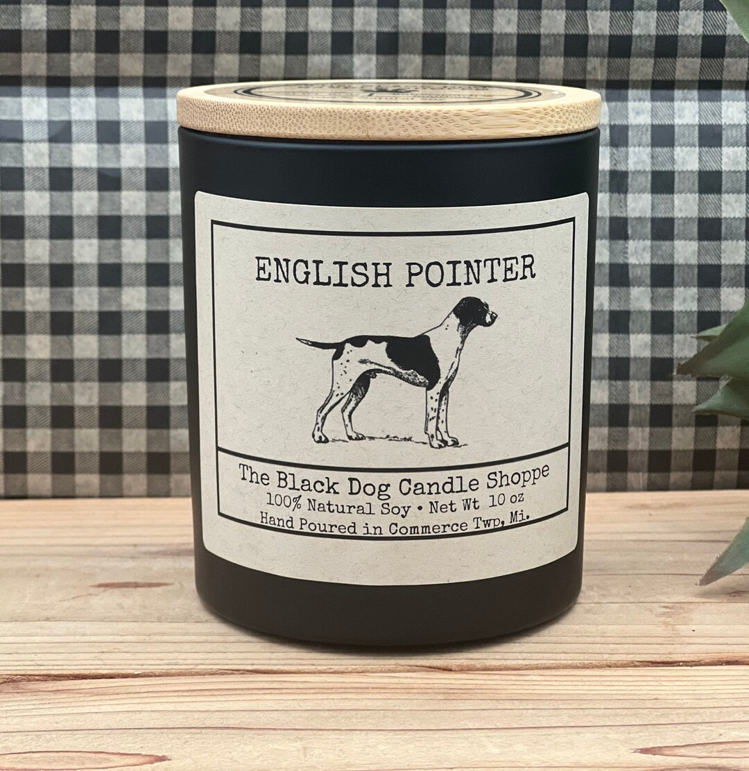 English Pointer Candle, English Pointer Gift, Dog Lover Gift, Dog ...