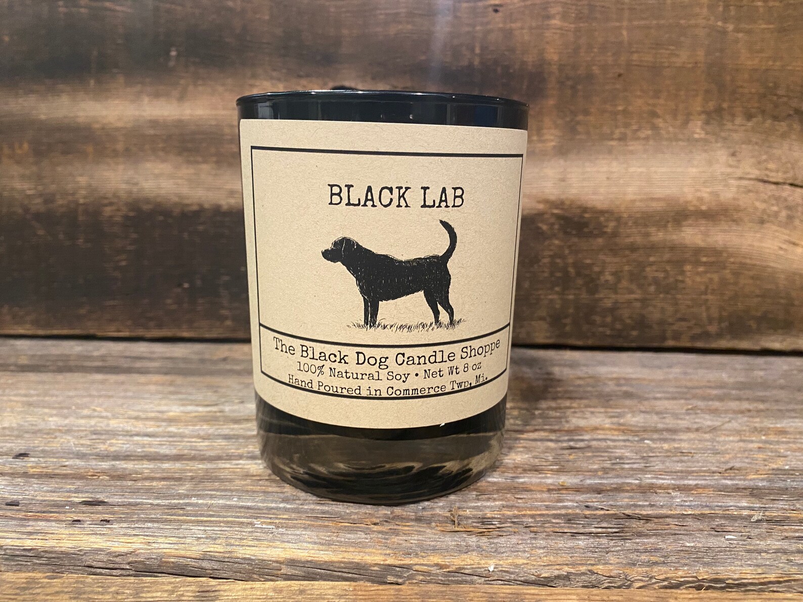 Black Lab Candle Black Lab Candle Gift Lab Candlelab - Etsy
