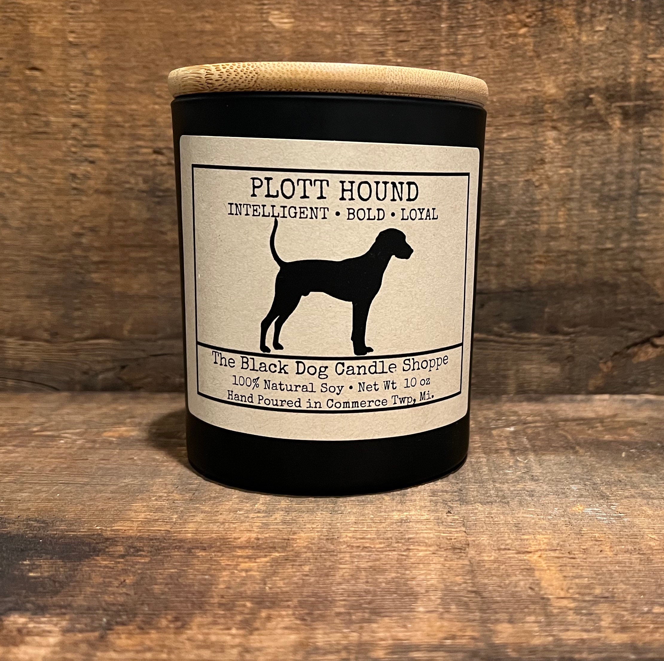 Plott Hound Dog Themed Candle Dog Breed Candle Soy Candle - Etsy