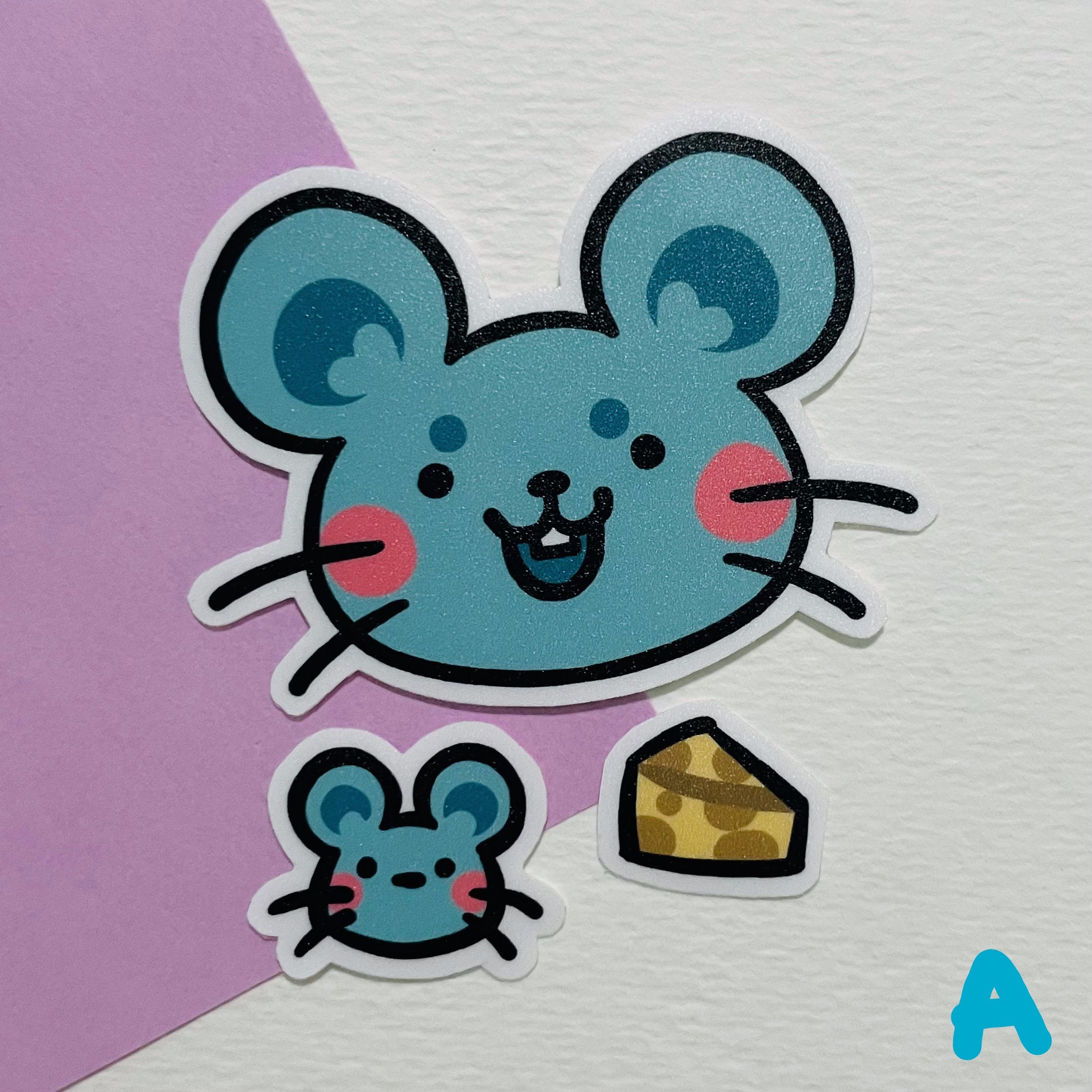 MOUSE - ANIMAL FRIENDS // Cute and Kawaii Stickers // S1 - Etsy