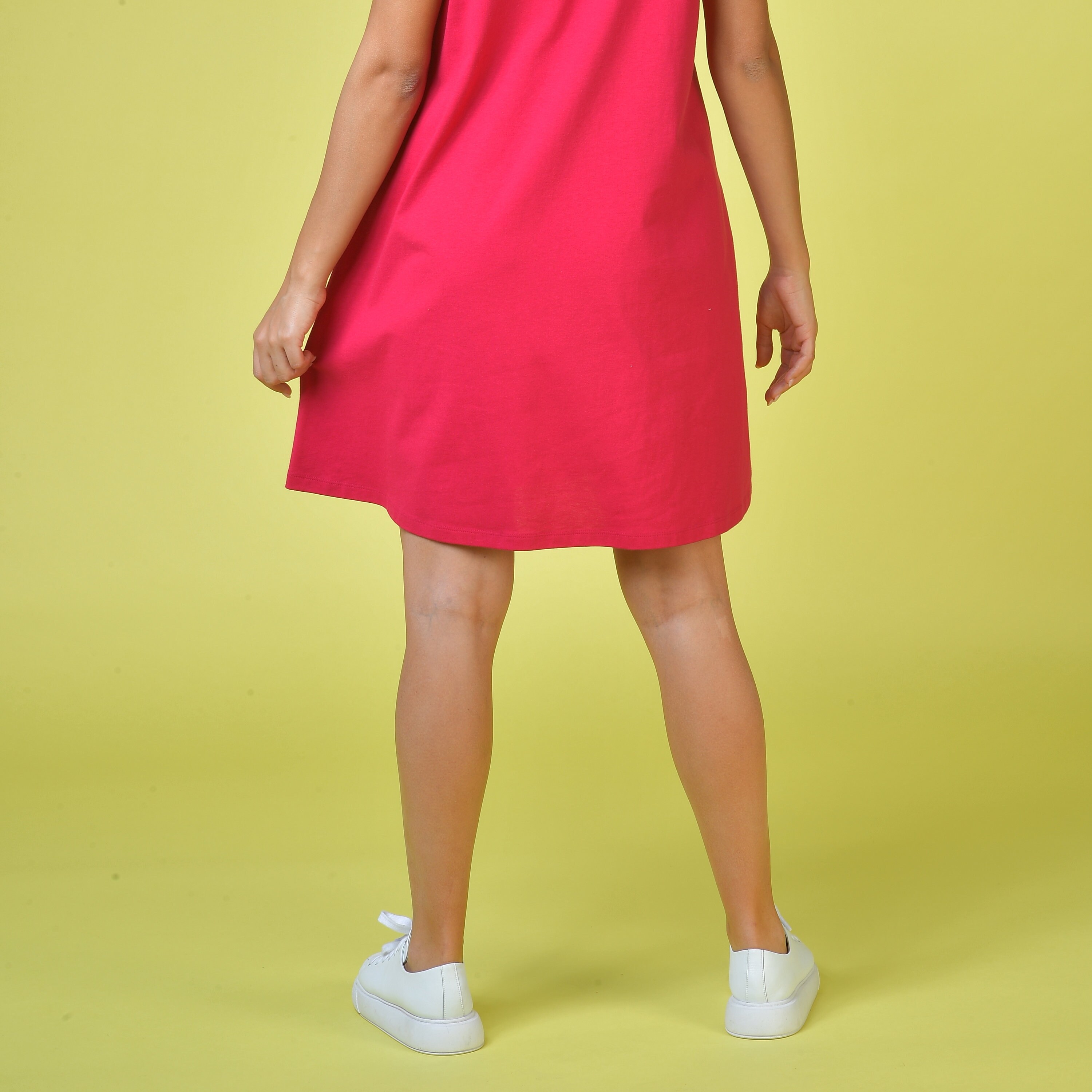 Heavy Cotton T-shirt Dress Tee Shirt Dresses Women's Tee Dresses Floral ...