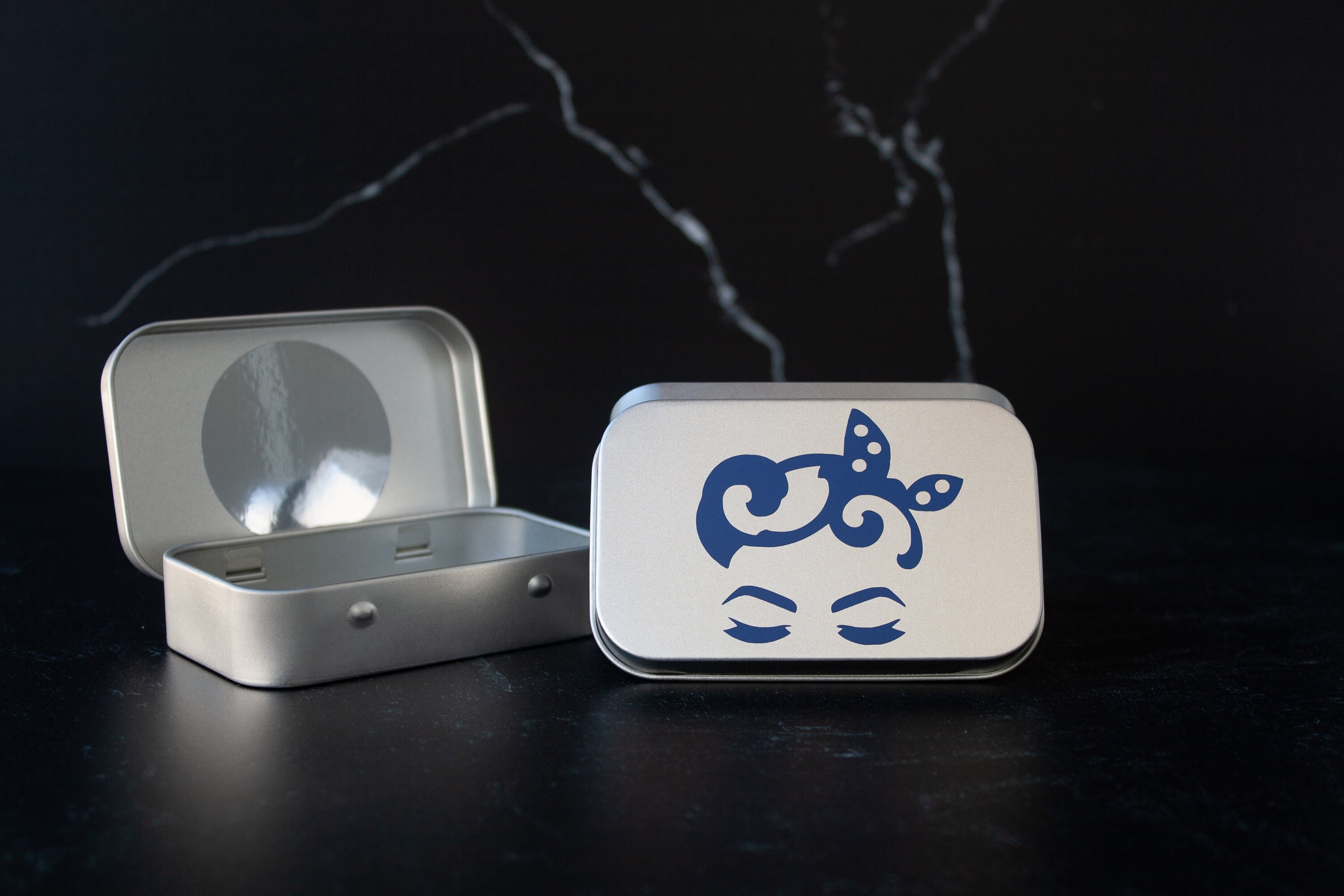 The Pin up Tin, Hair Pin Tin, Vintage, Retro, Bobby Pin Tin, Dance Gift ...