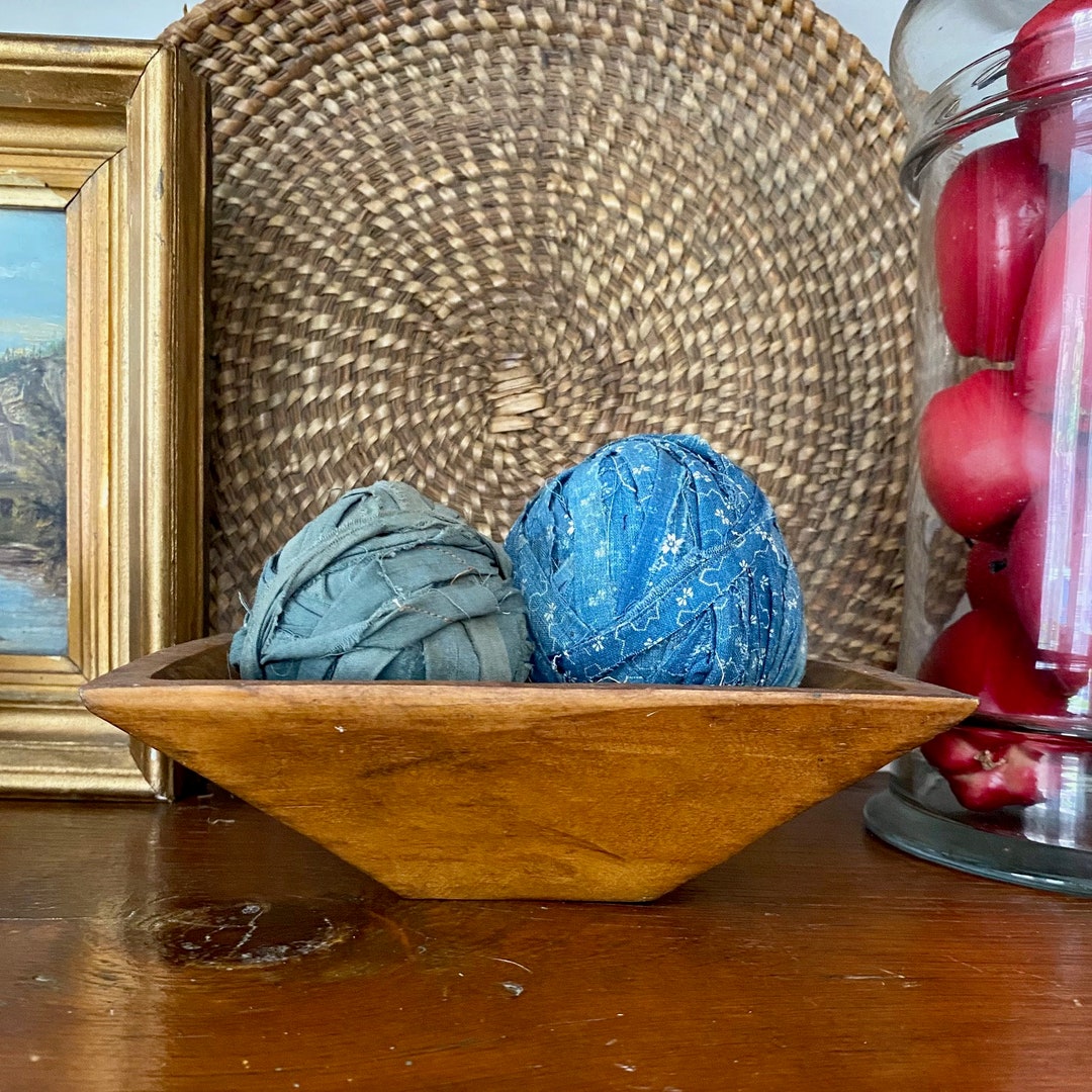 Antique Primitive Treenware Treen Wood Bowl / Soap Dish - Etsy