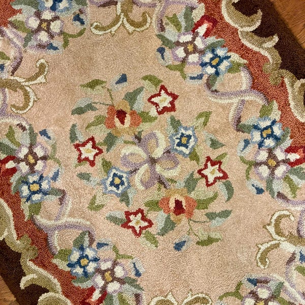 Hooked Rug Vintage - Etsy