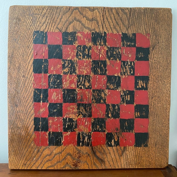 Red and Black Checker Board - Etsy