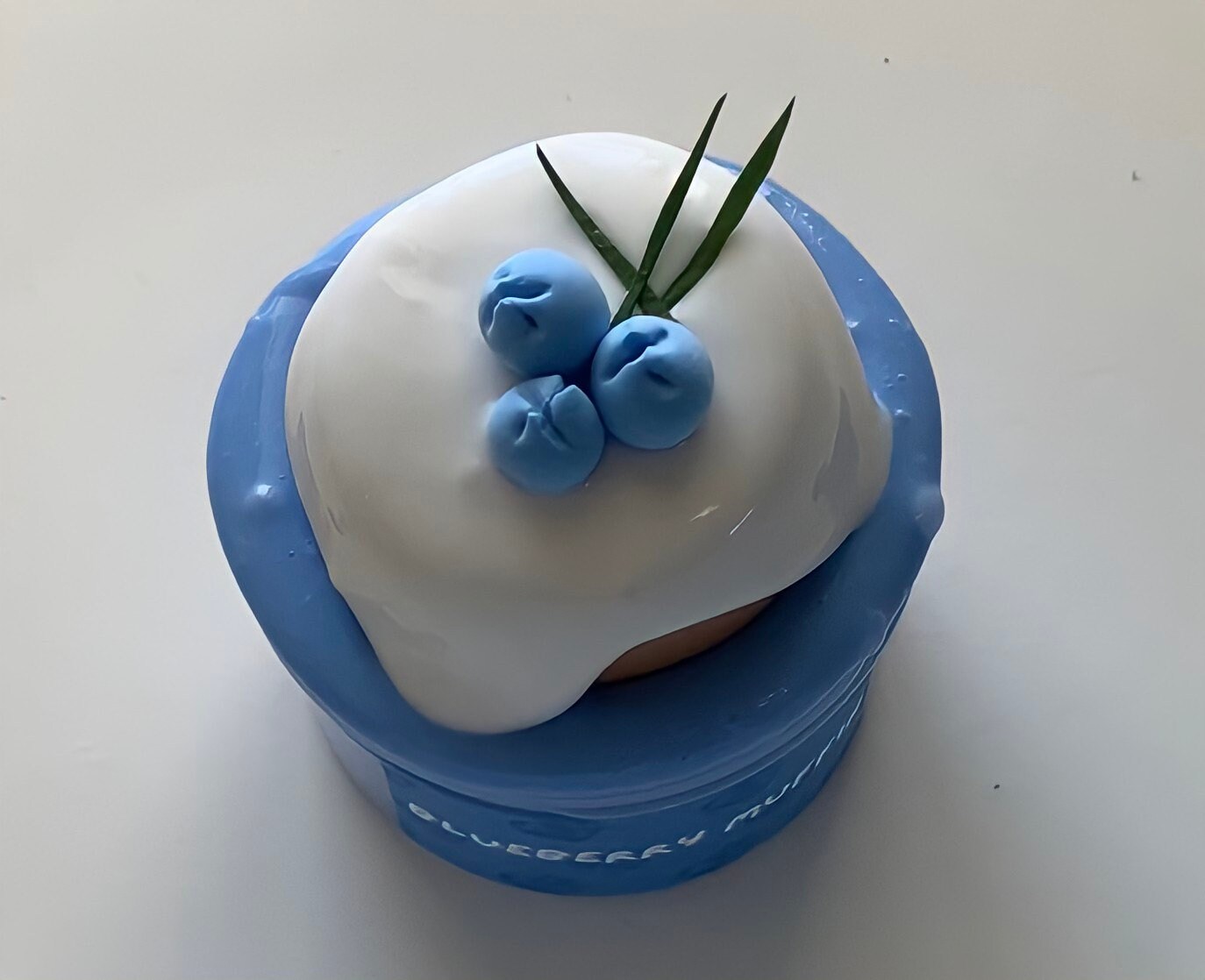 Blueberry Muffin DIY Clay Slime Scented Like Blueberry - Etsy