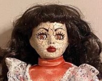 Creepy Doll/horror/art Doll/altered Doll/macabre/gothic/halloween ...