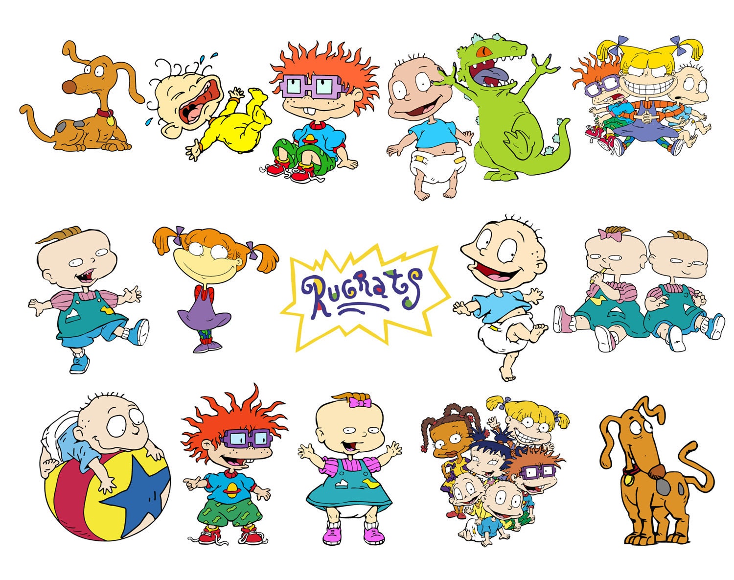32 Rugrats Svg Digital File Bundle Rugrats Svg Tommy - vrogue.co