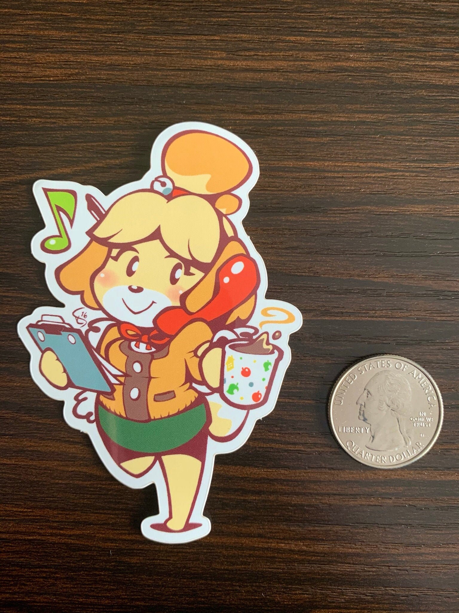 Isabelle Sticker - Etsy