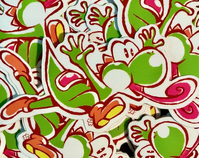 YOSH SMESH BRO Sticker - Etsy