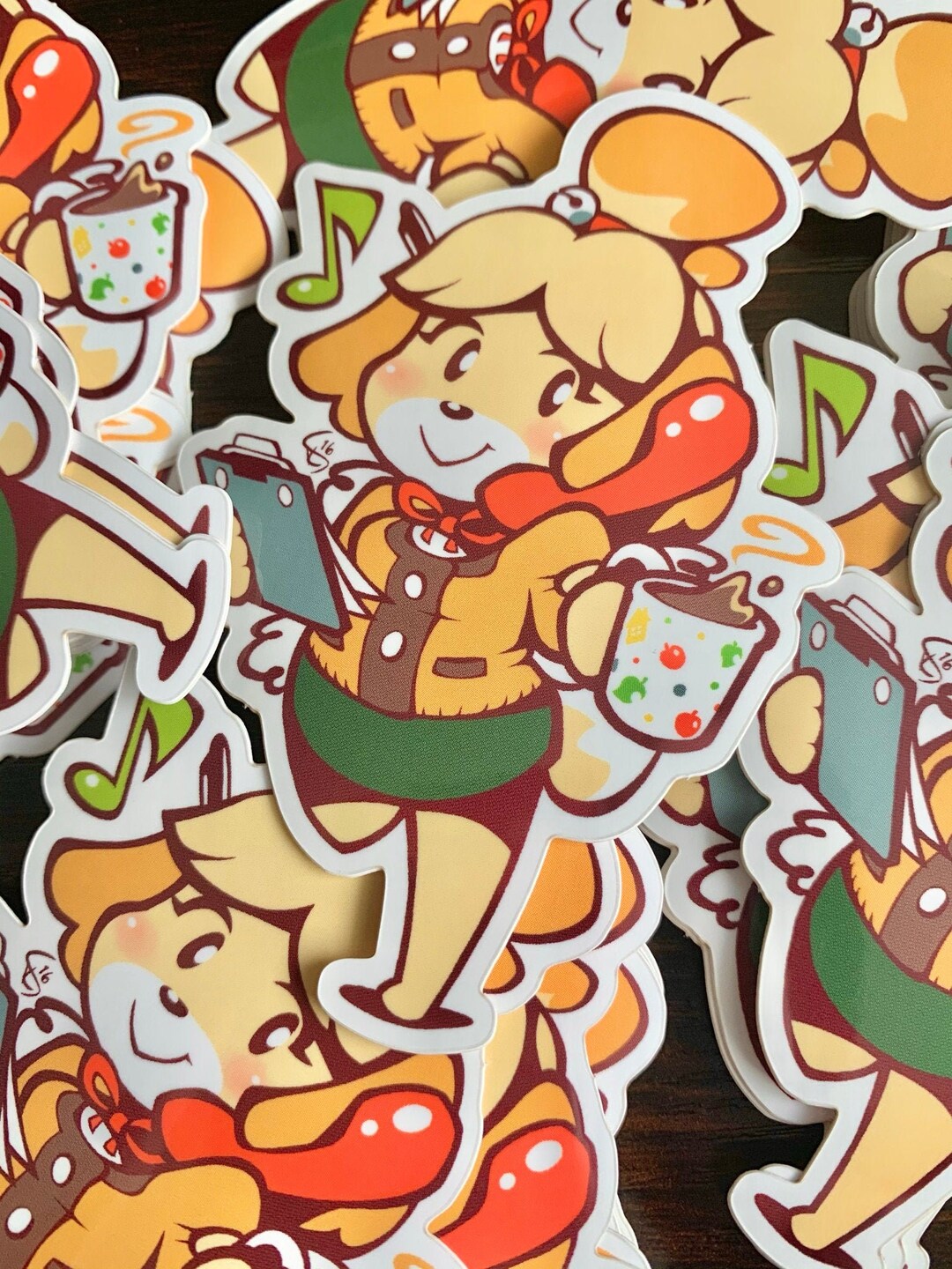 Isabelle Sticker - Etsy