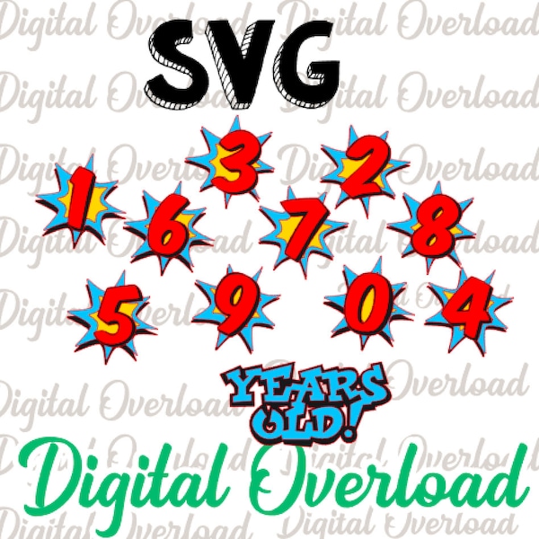 Superhero Clipart - Etsy