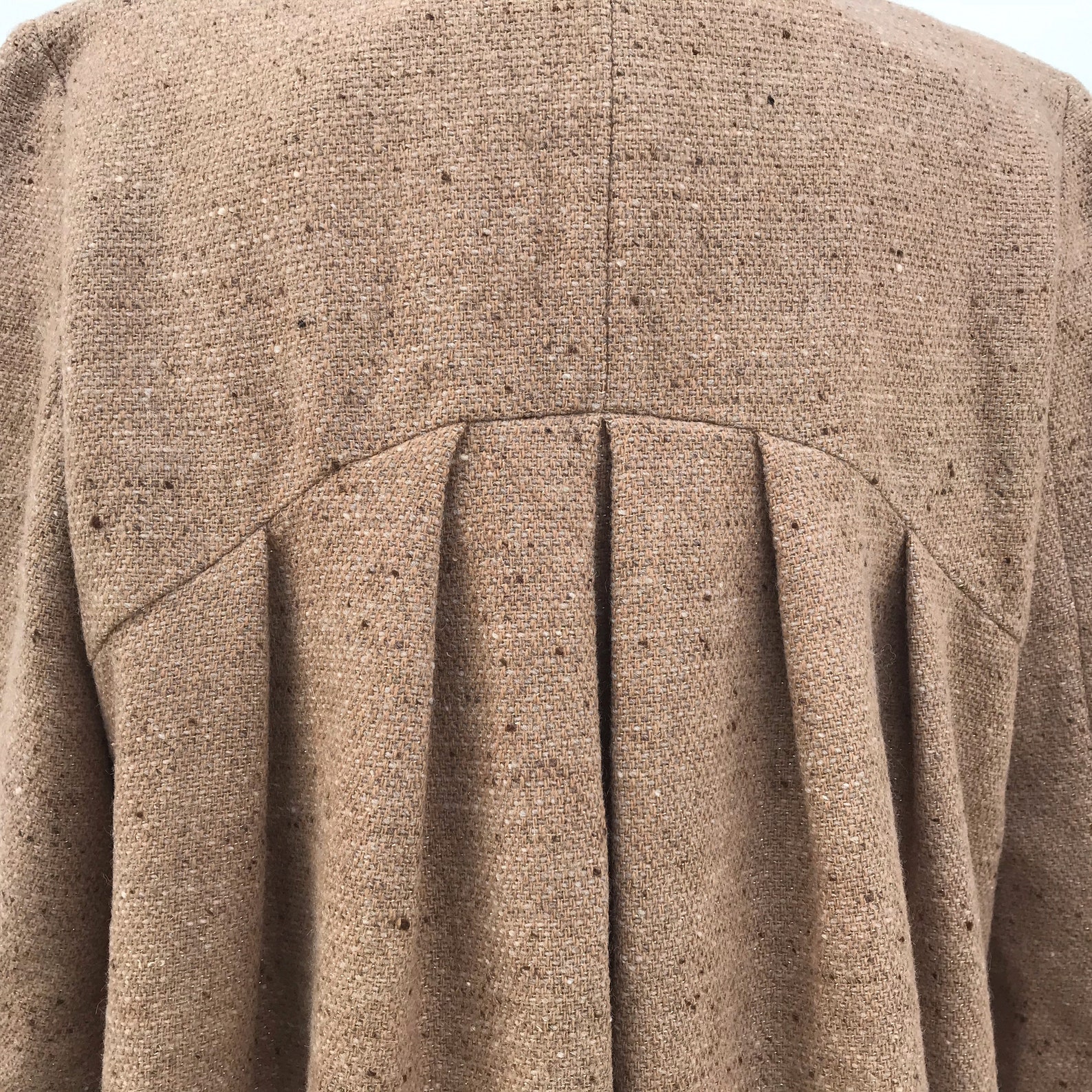 Wool Overlay Coat sylvia Heisel 100% Wool Classic Vintage - Etsy