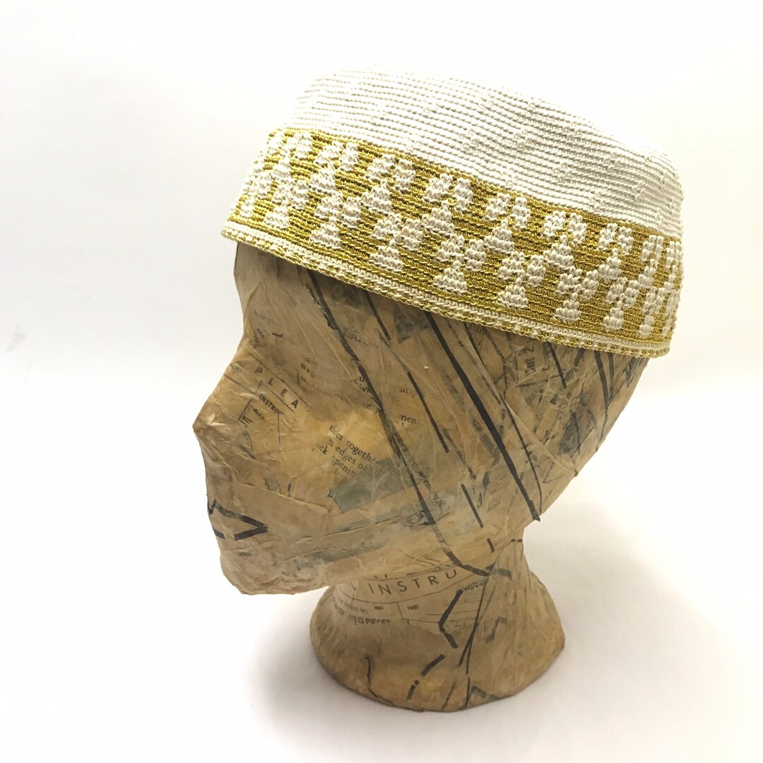 Vintage Crocheted Smoking Cap, Crocheted Hat - Etsy