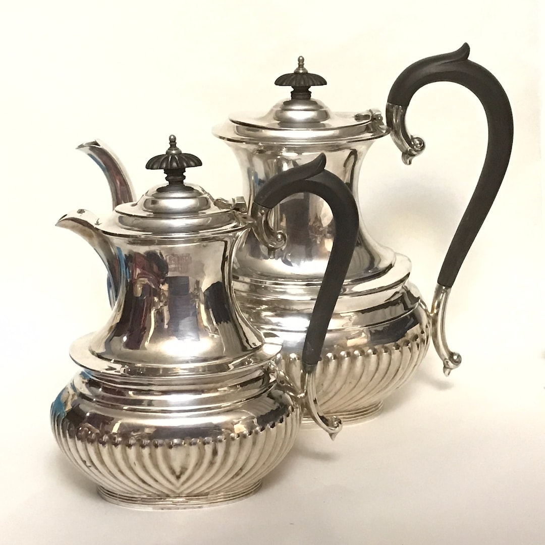 Birks Regency Plate Coffee Pot & Hot Water Pot Set - Etsy