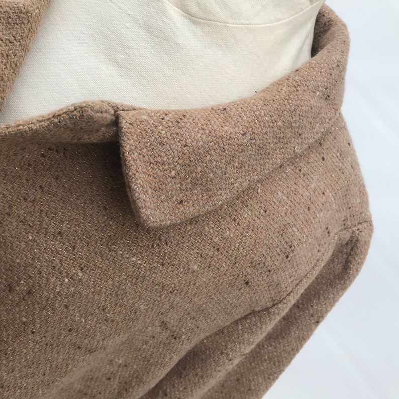 Wool Overlay Coat Sylvia Heisel 100% Wool Classic Vintage | Etsy