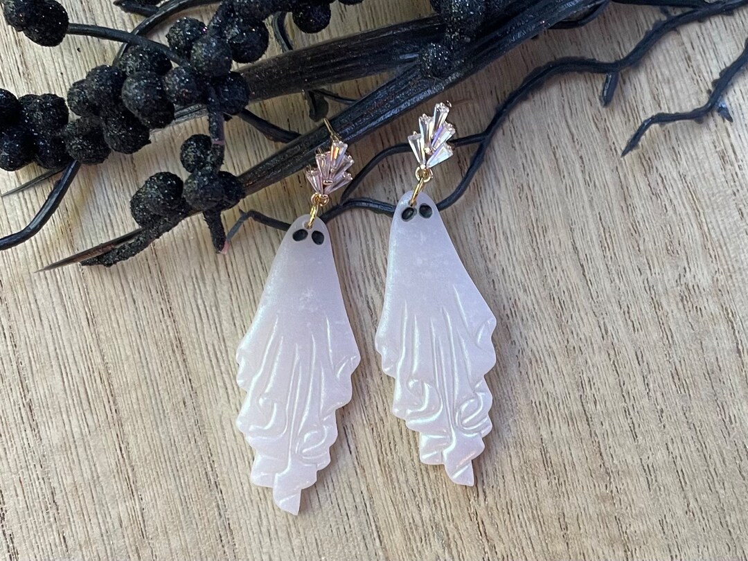 Polymer Clay Glow in the Dark Ghosts, Cernit Translucent Clay - Etsy