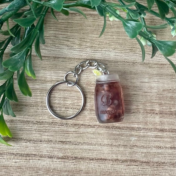 Tea Keychain - Etsy