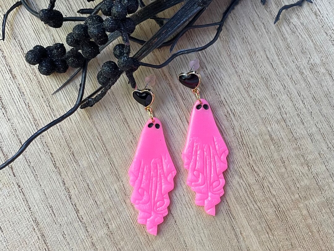 Polymer Clay Glow in the Dark Ghosts, Cernit Translucent Clay - Etsy