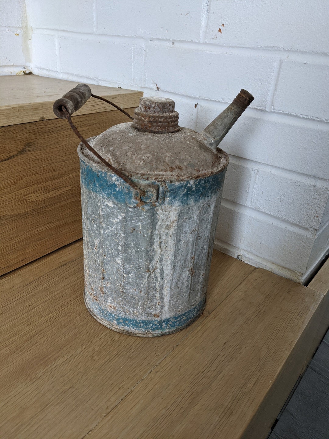 Rustic Oil Can - Etsy
