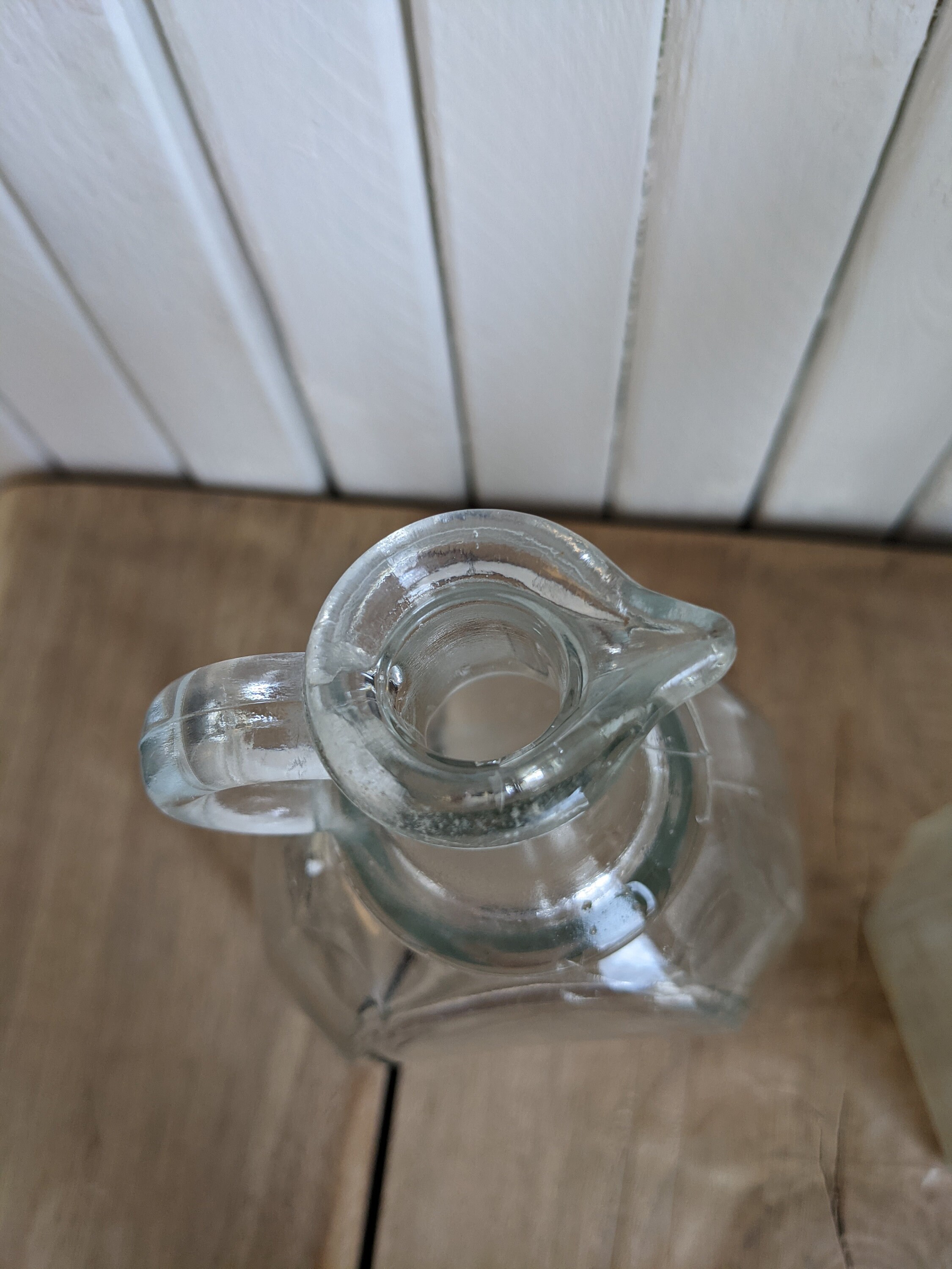 Antique Glass Syrup Bottles - Etsy