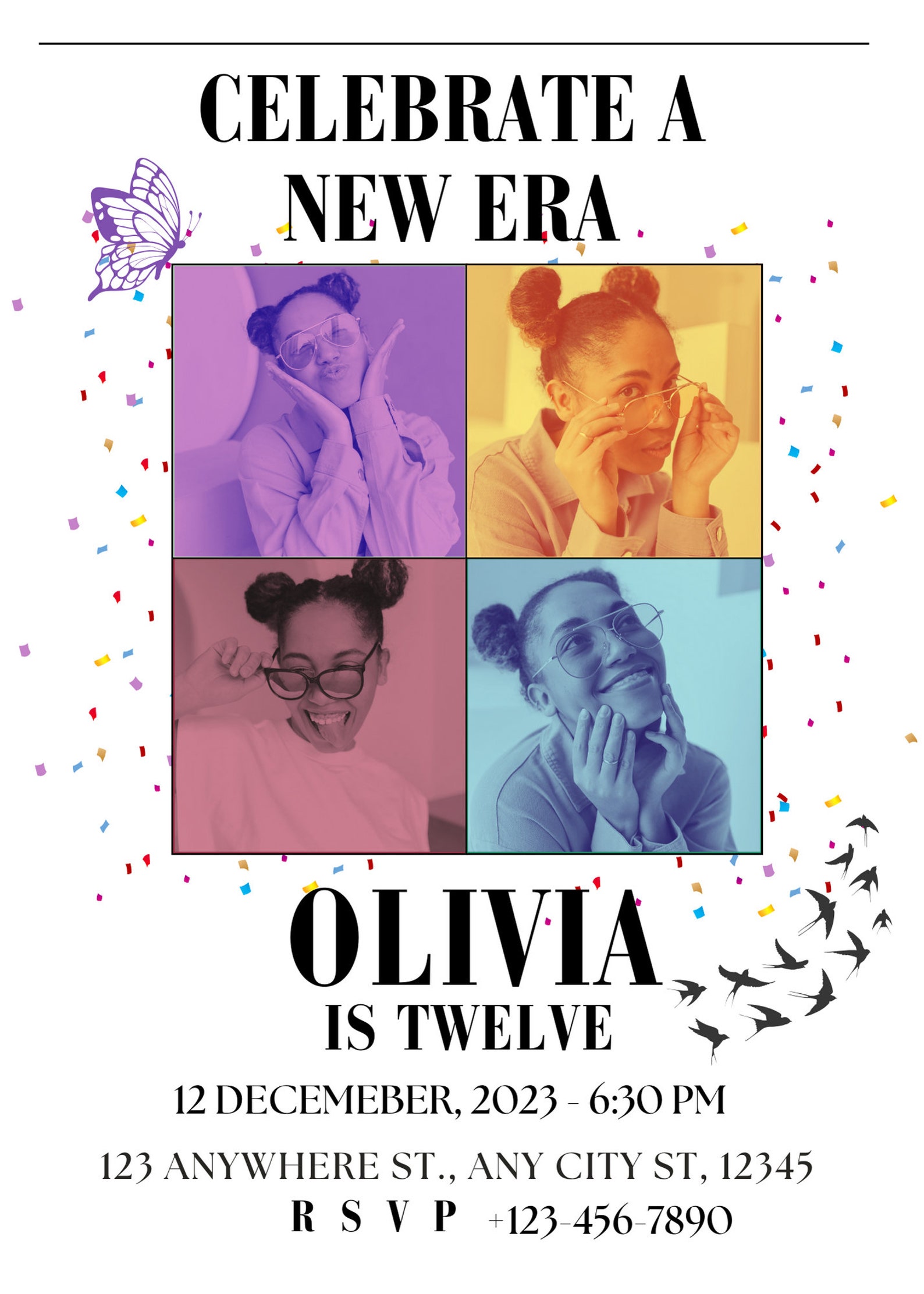 Eras Birthday Invitation - Swiftie Birthday - Etsy