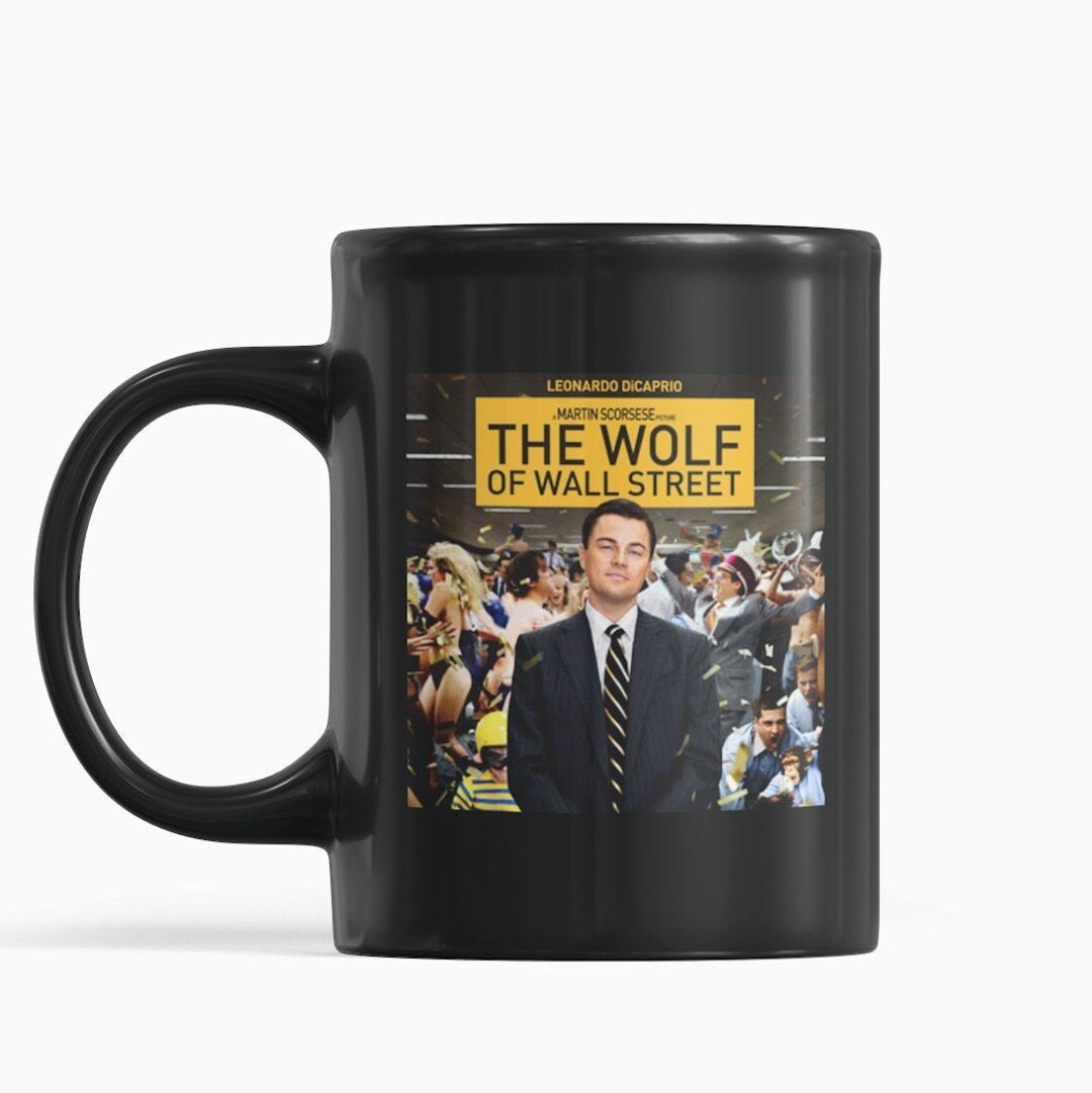 Wolf of Wall Street Coffee Mug Wolf Premiere Coffee Mug Leonardo ...