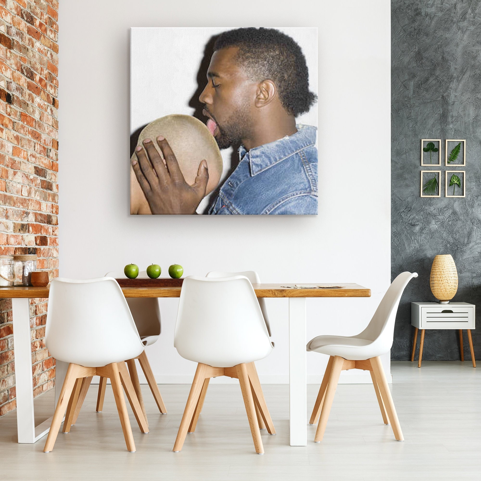 Kanye West Amber Rose Lick Head