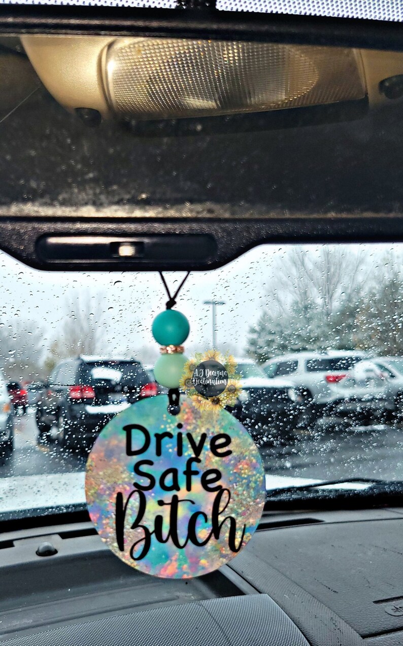 Drive Safe Btch Car Charm Drive Safe Car Charm Sparkly Car Charm Beaded ... Drive Safe Btch Car Charm Drive Safe Car Charm Sparkly Car Charm Beaded ...