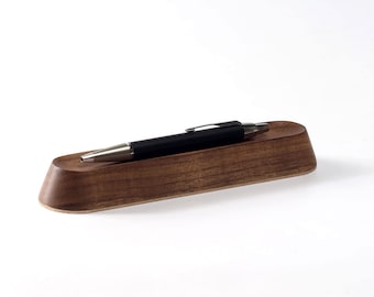 Wooden Pen Tray for Desk Wooden Pen Stand for Office Pen - Etsy