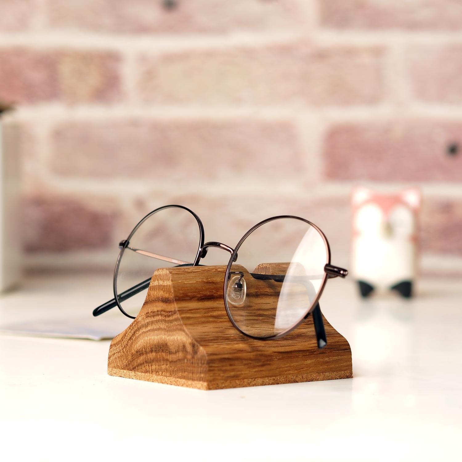 Handmade Wood Carving Eyeglasses Stand Wood Eyeglass Holder Sunglasses ...