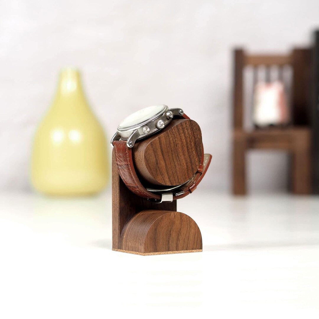 Watch Stand Handcrafted Solid Wood Watch Display Stand - Etsy