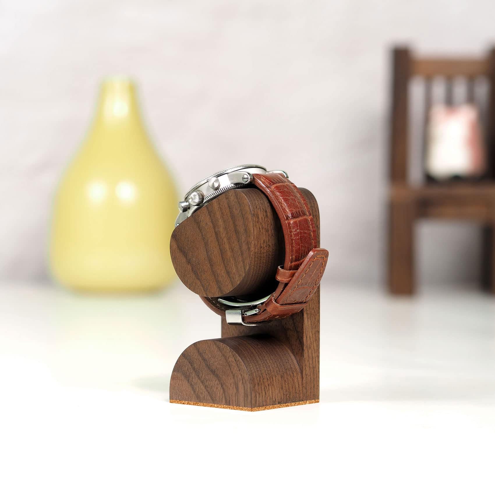 Watch Stand Handcrafted Solid Wood Watch Display Stand - Etsy