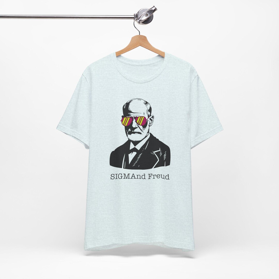 Sigmand Freud T-shirt: Gen Alpha Psychology Gift - Etsy