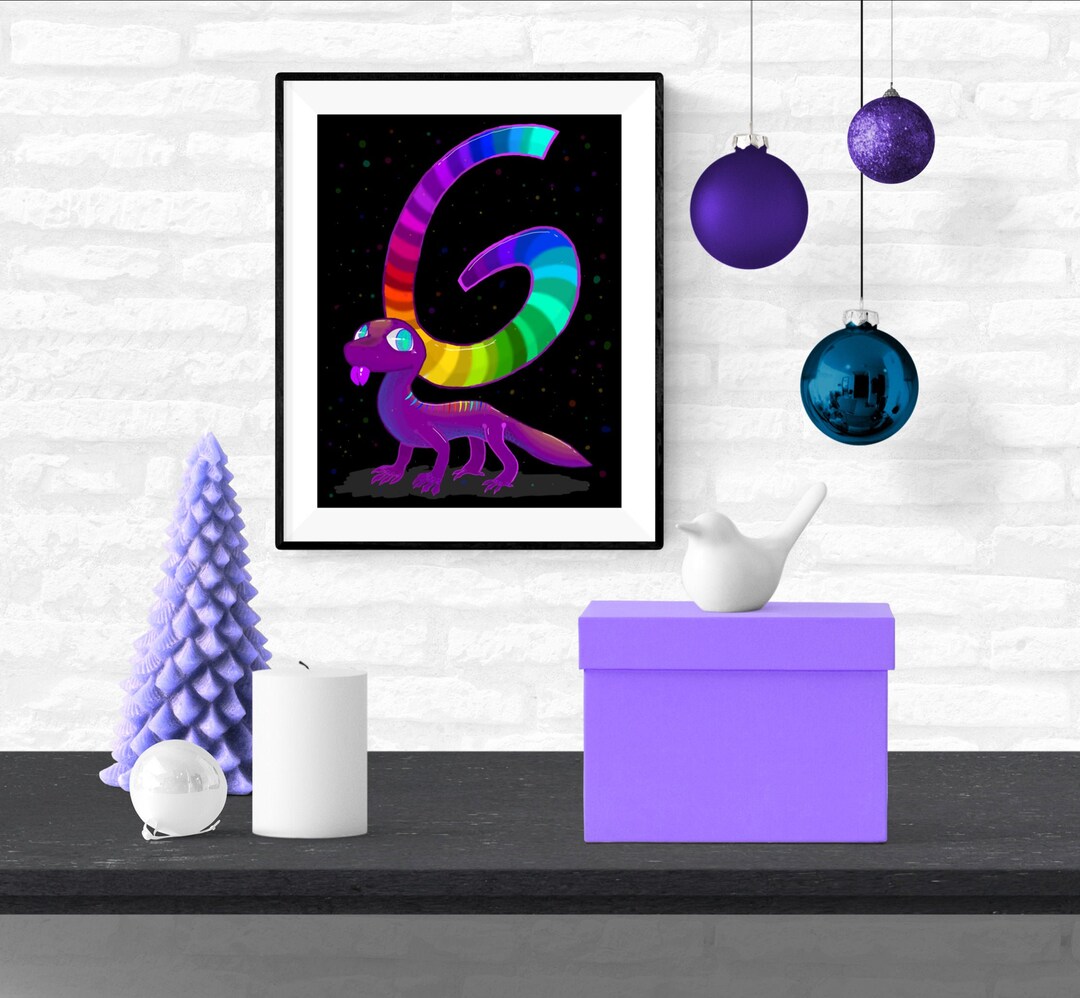 G is for GECKO, Alphabet Print, Digital Download, Letter G, Digital ...