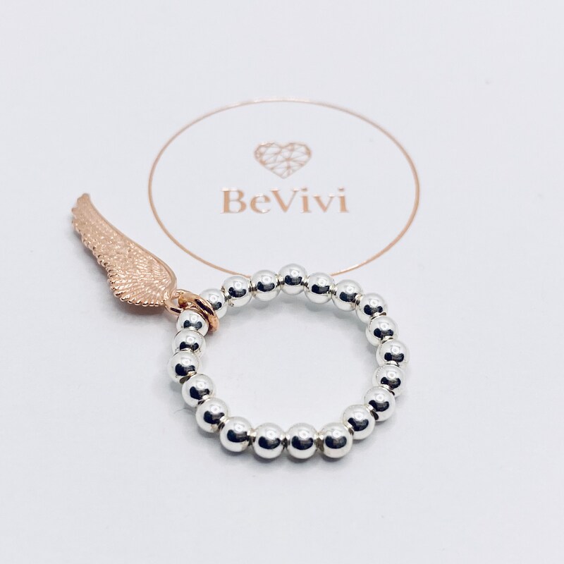 Gold Angel Wing Ring - Etsy