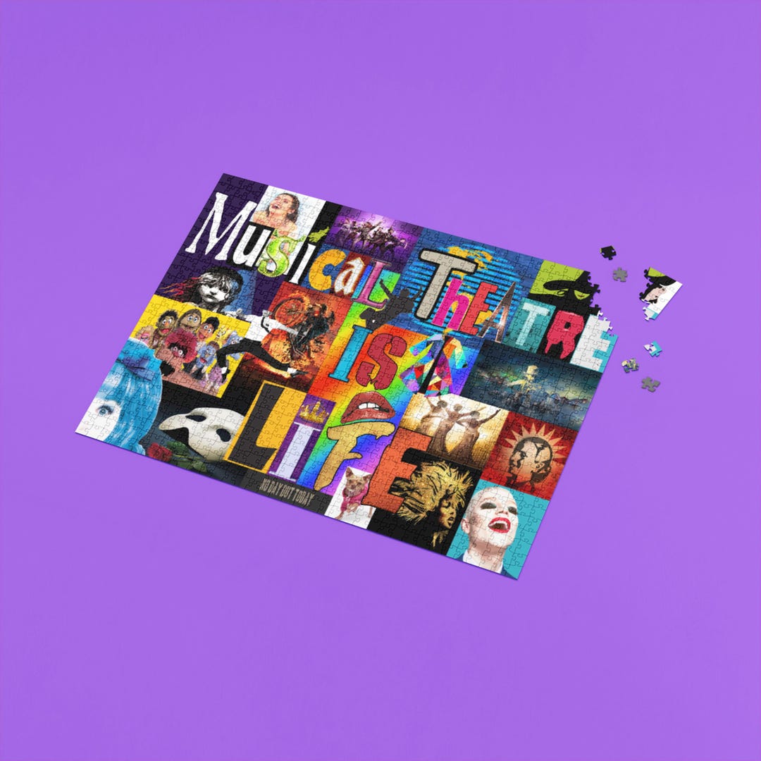 Musical Theatre is Life 300 Piece Puzzle, Musical Theatre Game, West ...