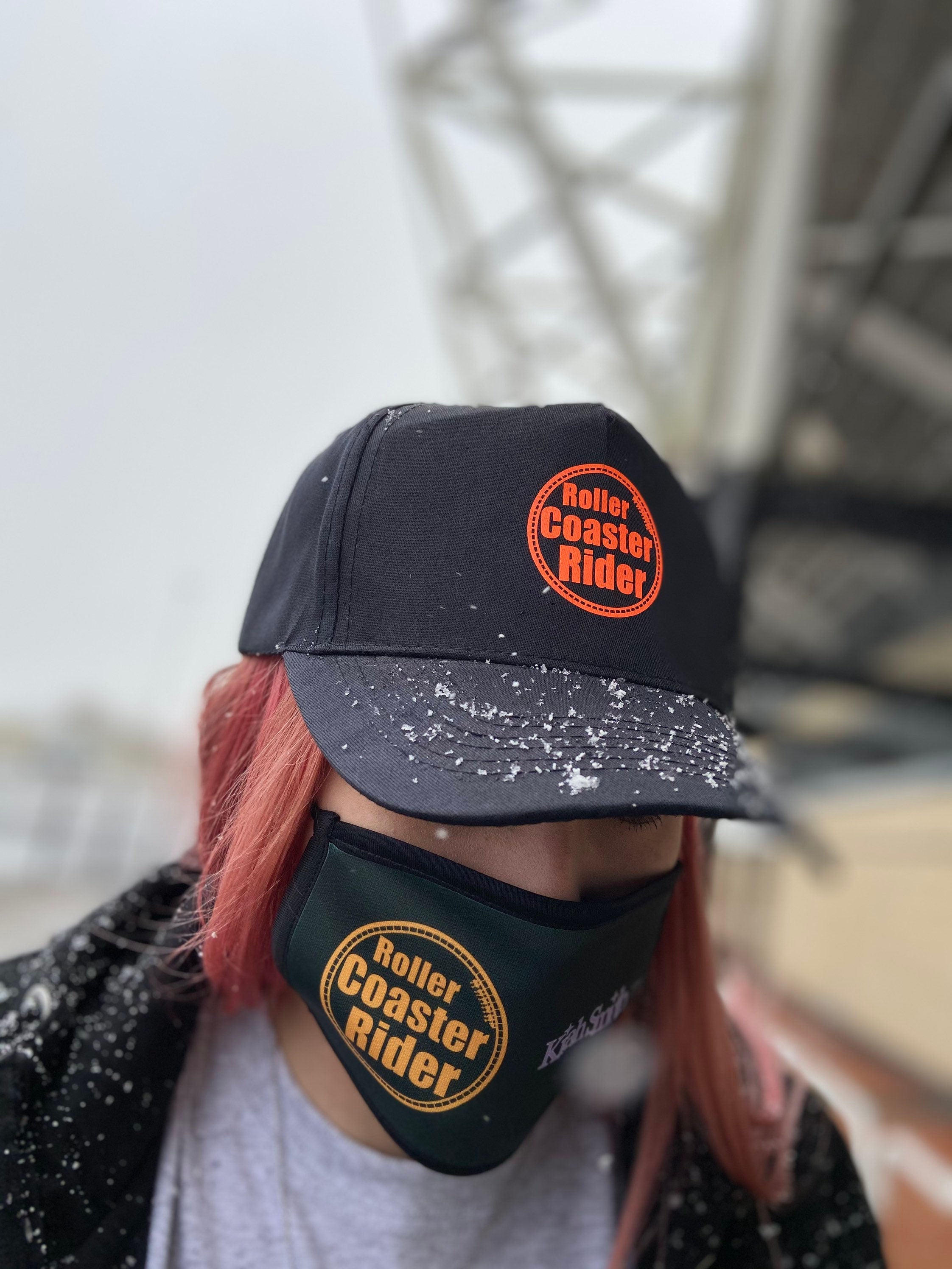 Rollercoaster Rider Cap for Theme Park Lover, Baseball Headwear to Wear ...