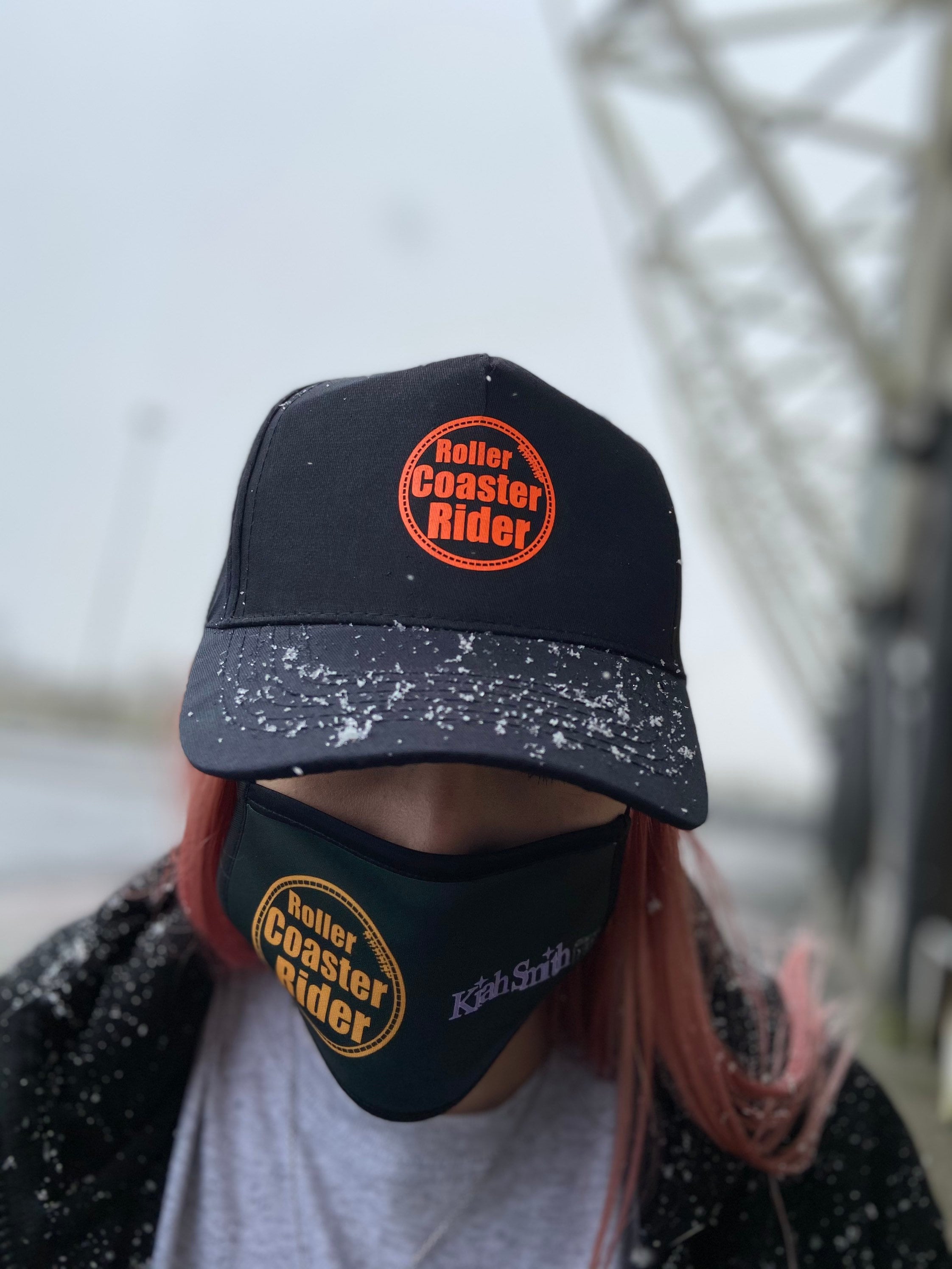 Rollercoaster Rider Cap for Theme Park Lover, Baseball Headwear to Wear ...