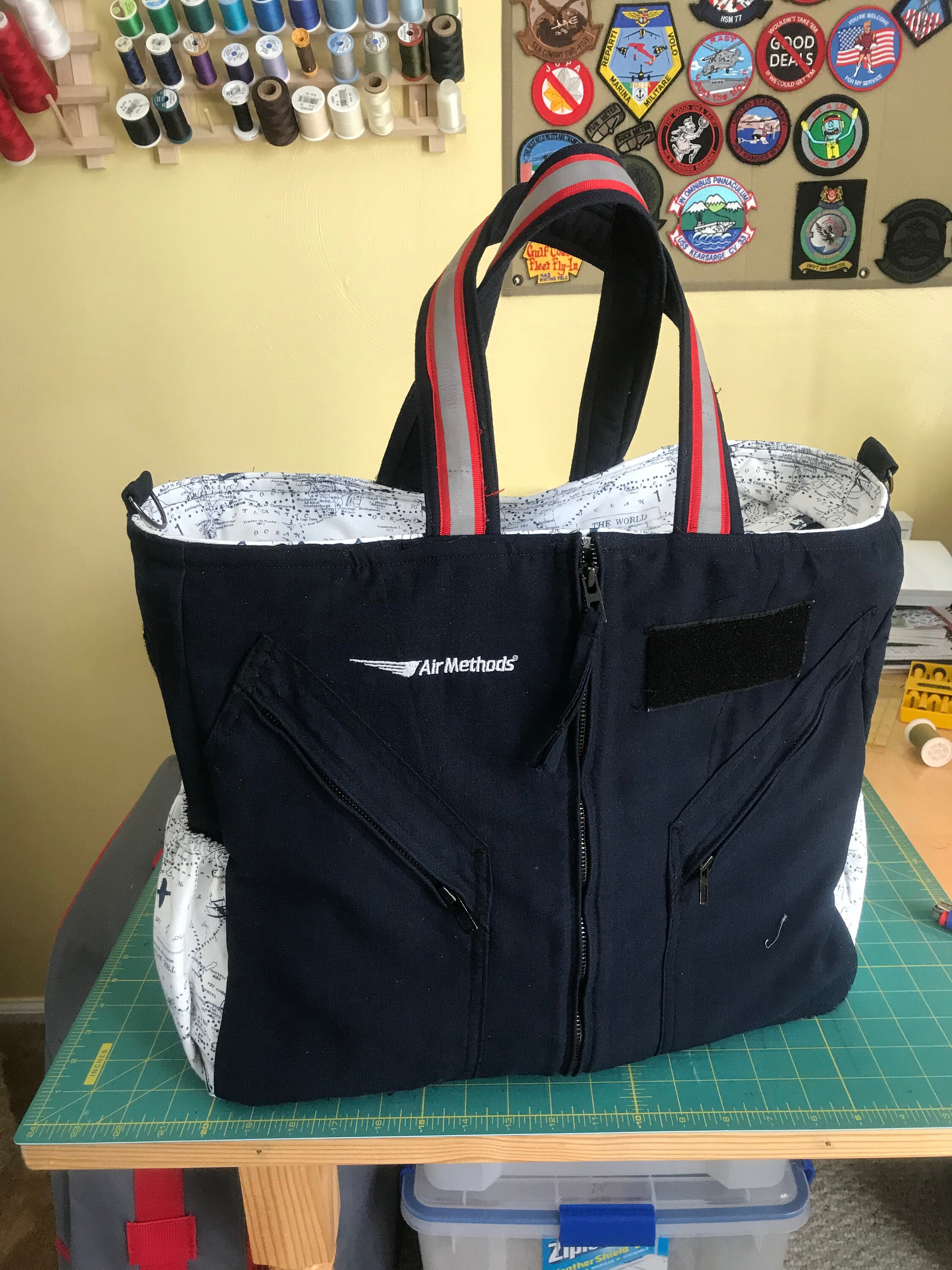 Flightsuit Tote Bag - Etsy