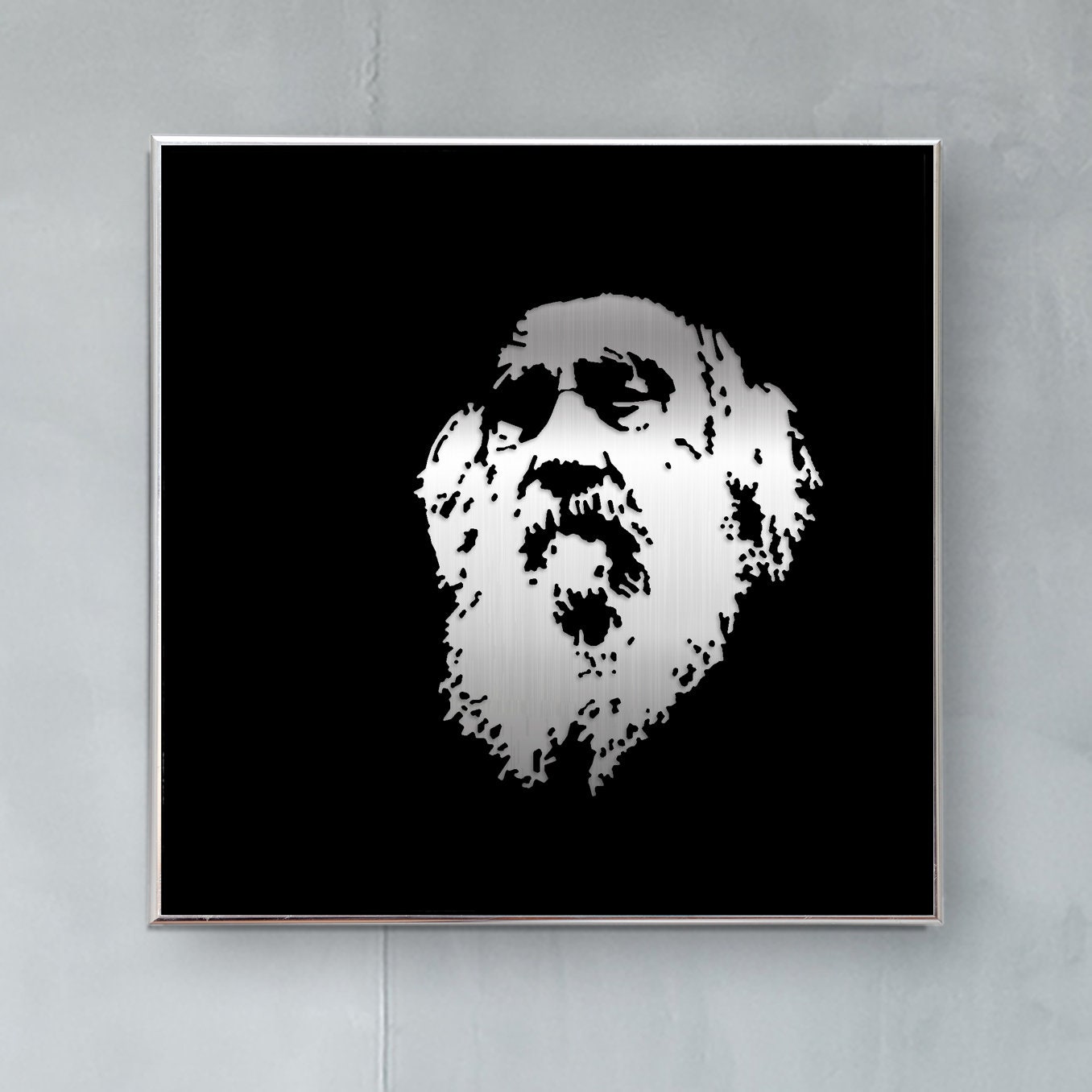 Der Steipler Gaon Metallportrait | Rav Yaakov Yisrael Kanievsky ...