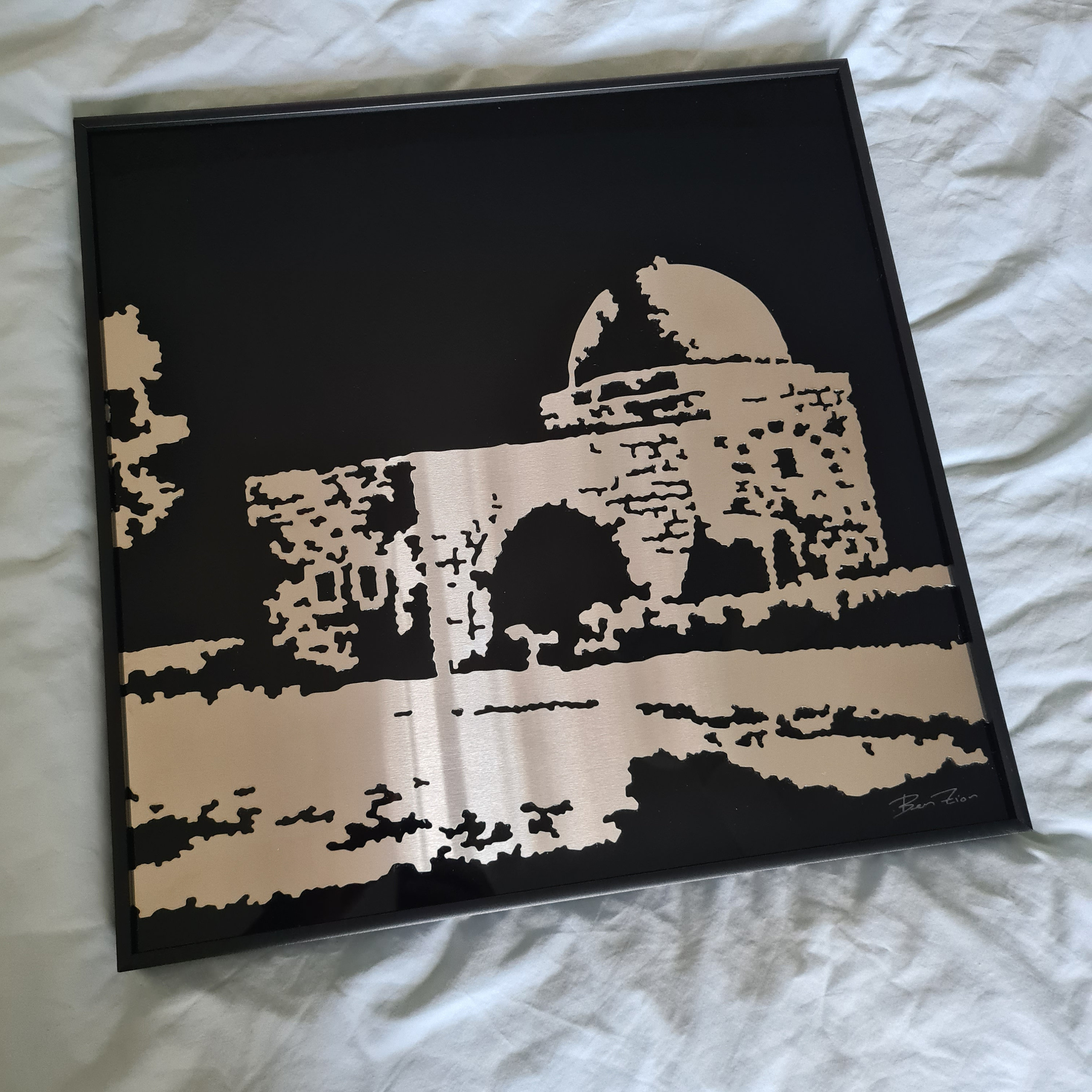 Kever Rachel Artwork From Metal Modern Jewish Art Picture of Kever ...