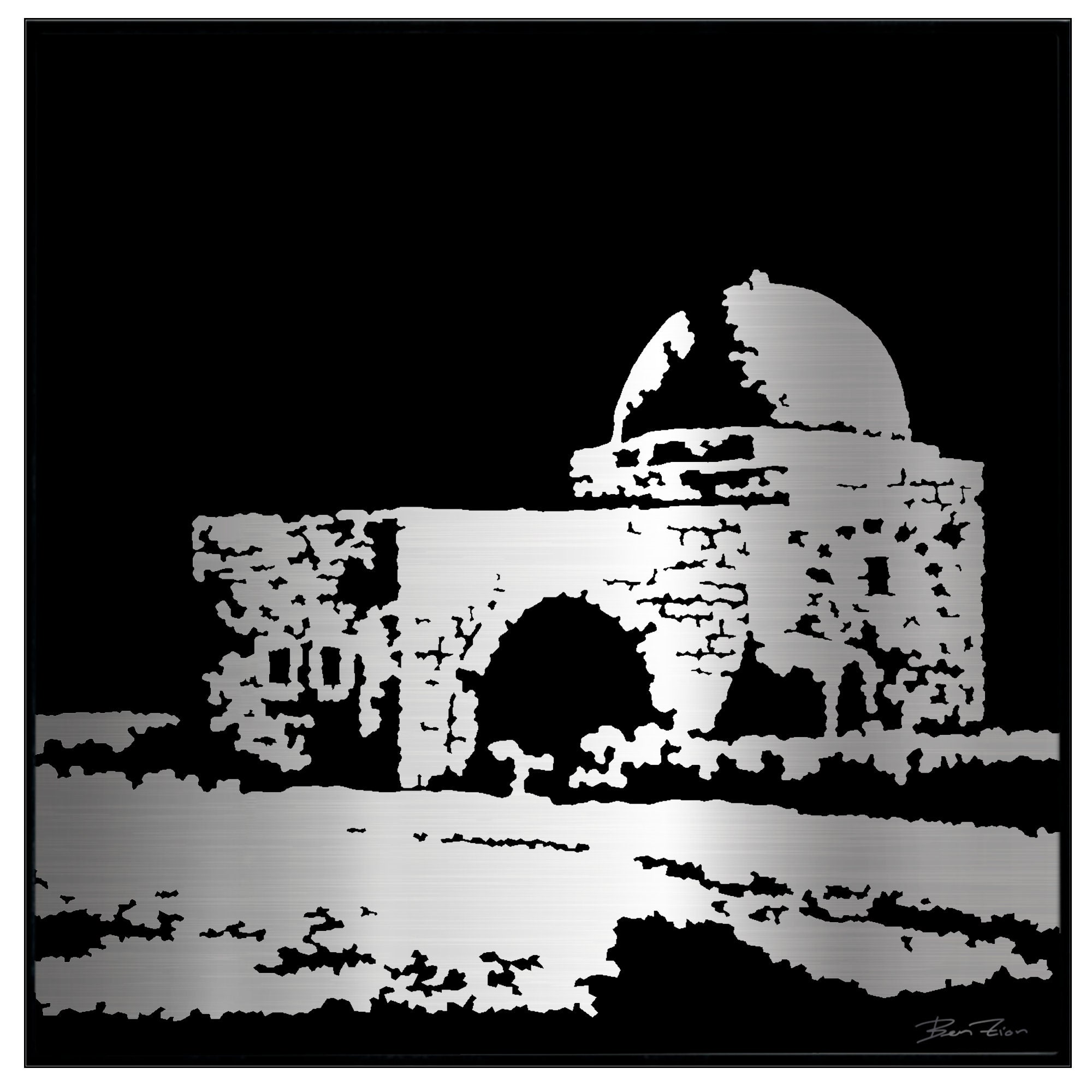 Kever Rachel Artwork From Metal| Modern Jewish Art | Picture of Kever ...